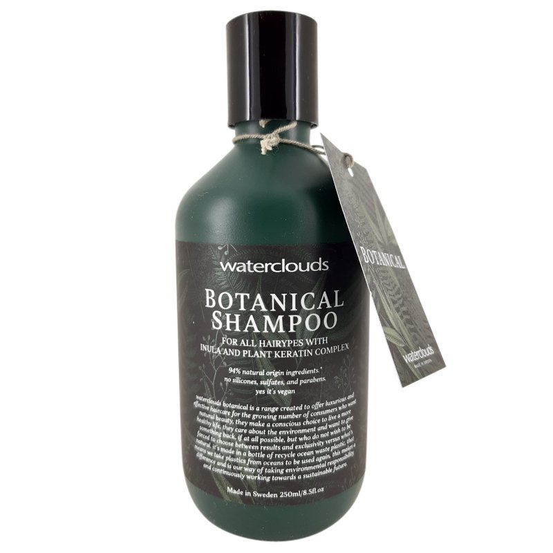 Waterclouds Botanical Shampoo 250ml - WATERCLOUDS - smukkere.dk ApS